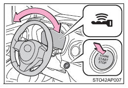 Toyota Yaris: Uitschakelen van de motor met een selectiehendel in een ...